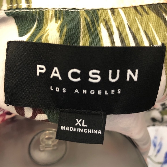 PacSun | Shirts | Pacsun Hawaiian Shirt Floral Mens Xl | Poshmark